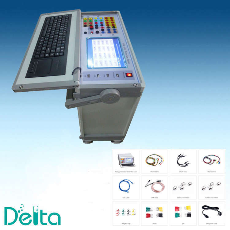 Rpt-PC6 Multi-Functional Six Phase Relay Tester for All Kinds of Relay ...